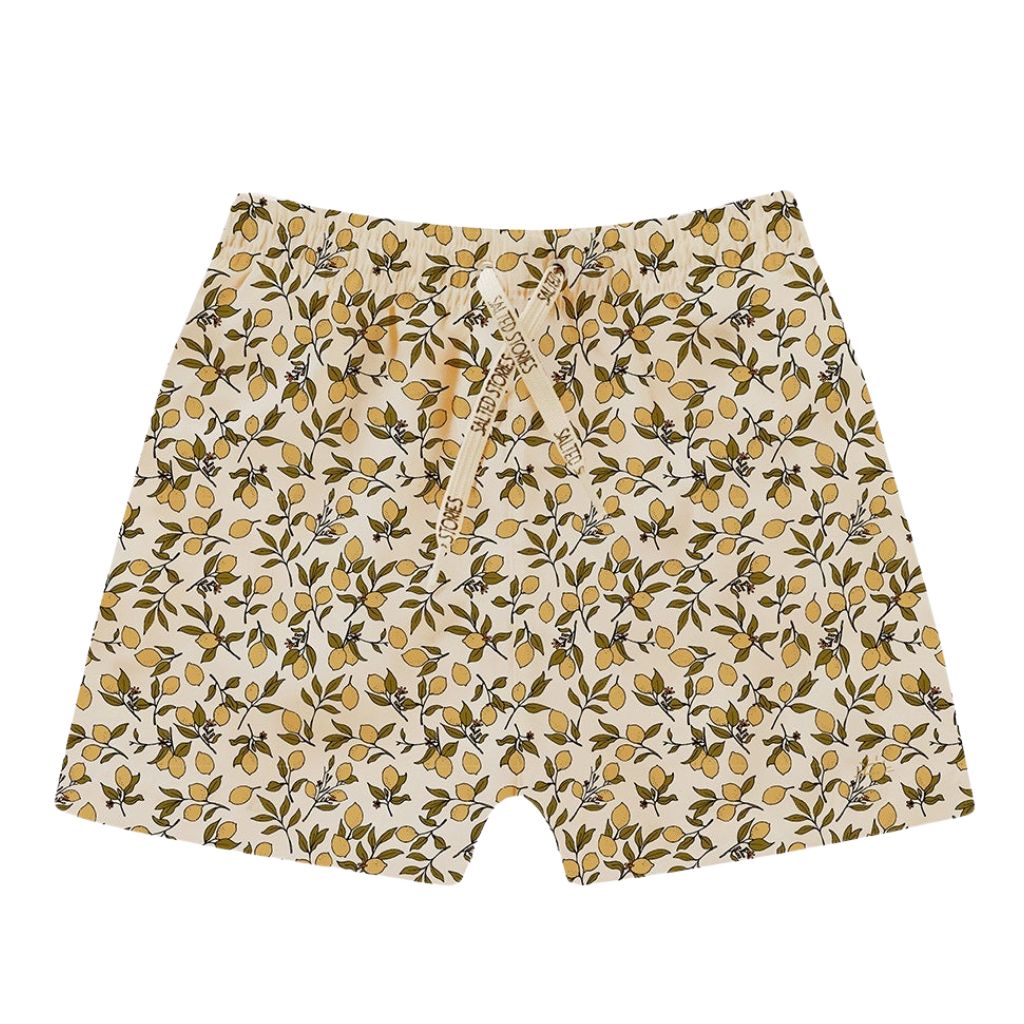 Lemon Printed Swim Shorts – Bea Colette
