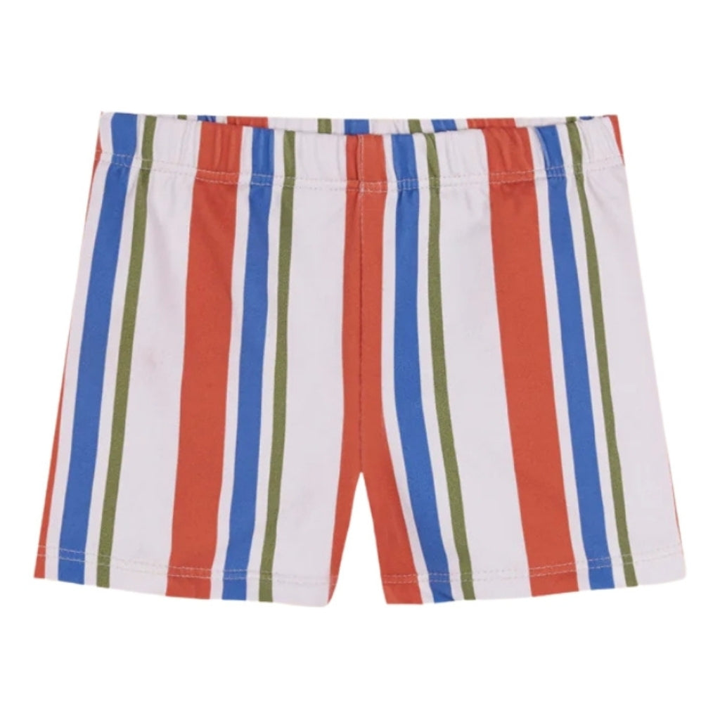 Augie Red and Blue Stripe Boxer Swim Shorts – Bea Colette