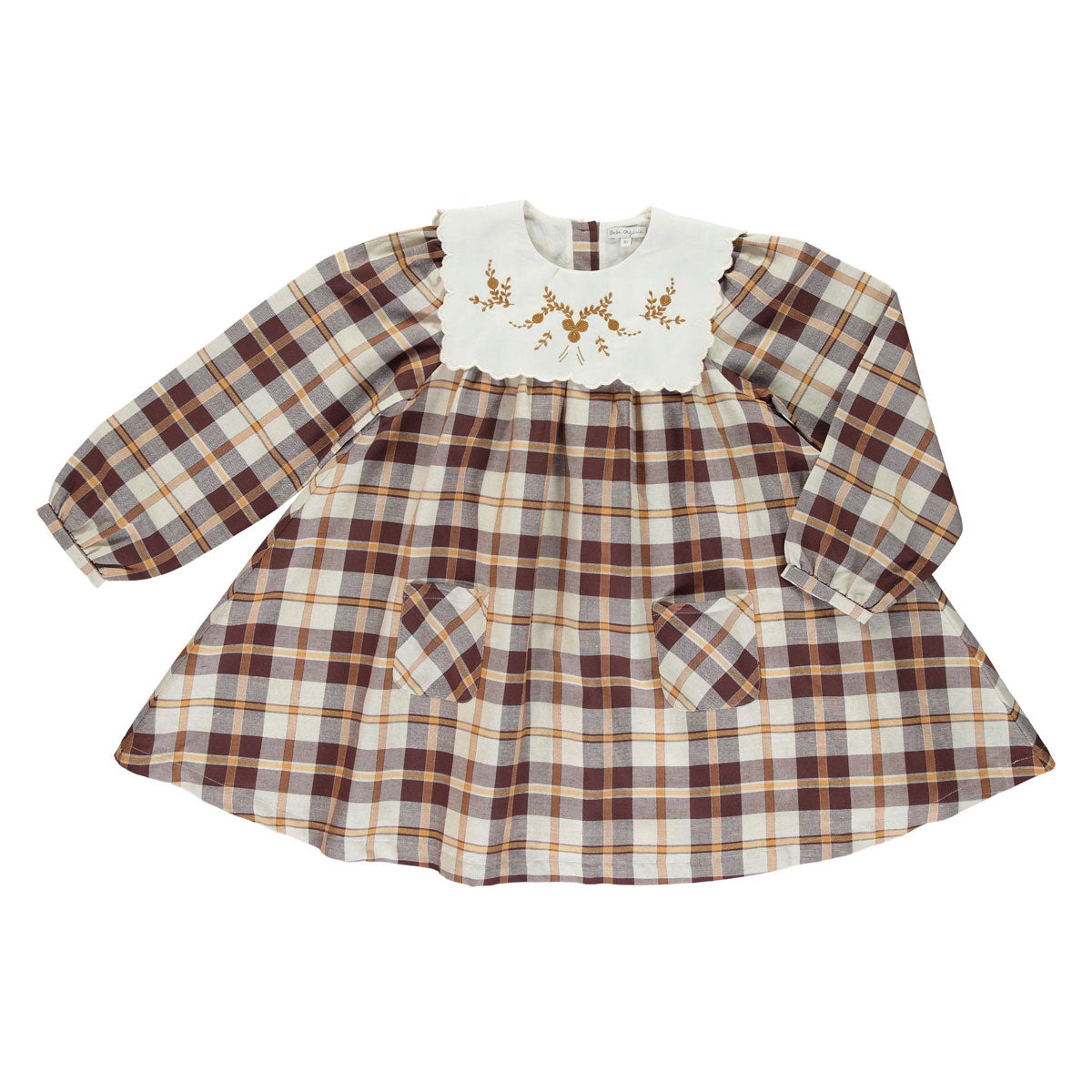 Louisa Dress Nostalgia Check – Bea Colette