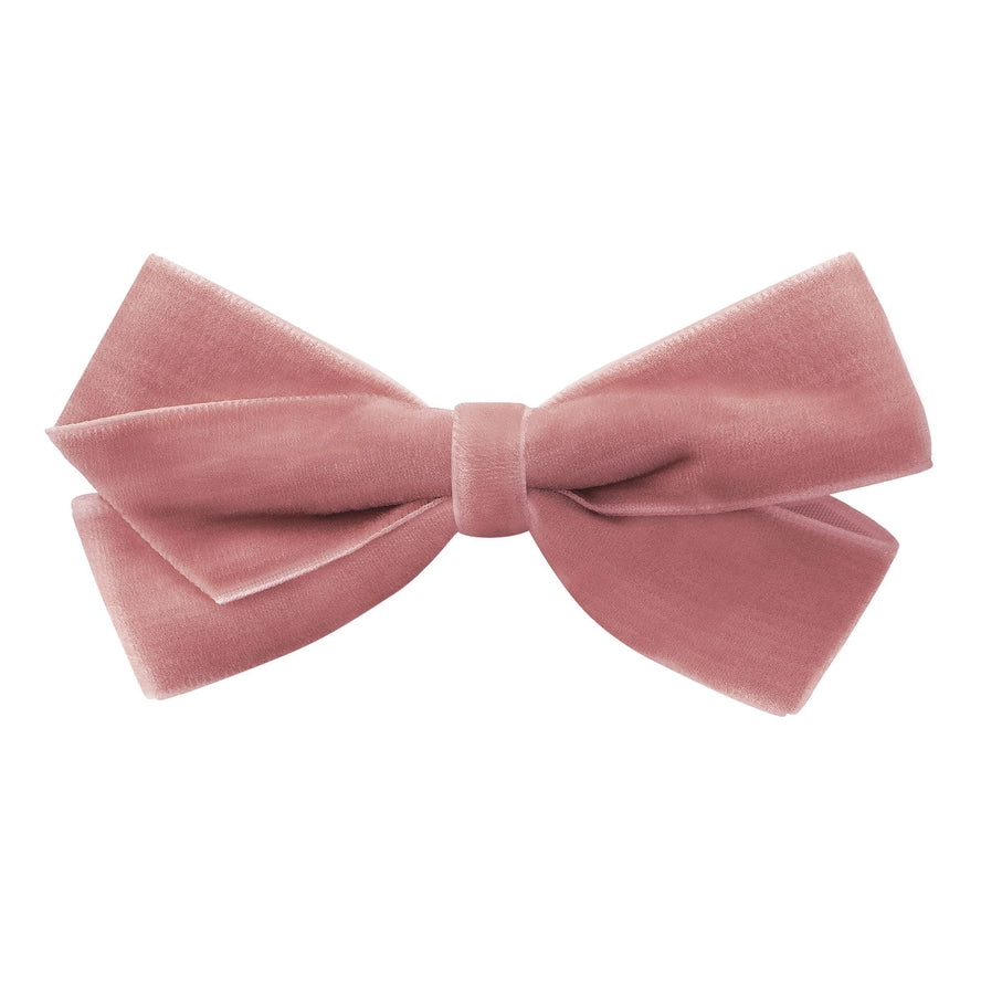 Medium Dusty Rose Velvet Hair Clip – Bea Colette